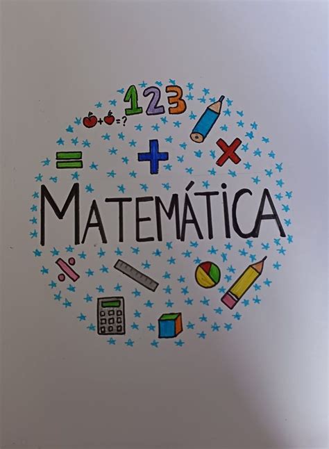 Capa caderno Matemática