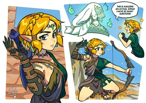 Zelda As The Main Character The Legend Of Zelda Tears Of The Kingdom