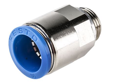 QS G3 8 16 Racor neumático Festo QS Adaptador de rosca recto con A