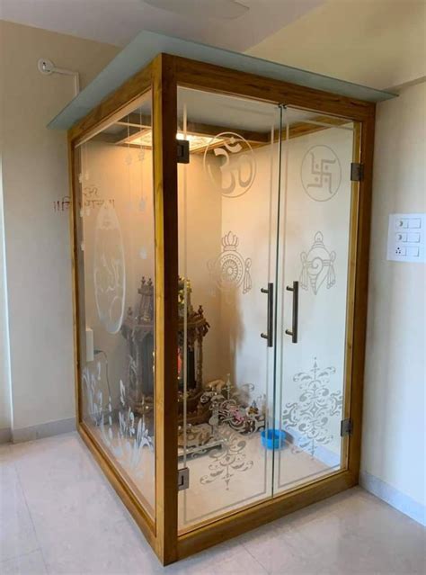 Top 999 Pooja Room Glass Door Designs Images Amazing Collection