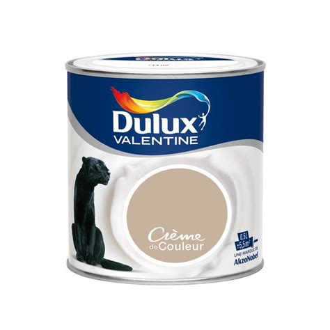 Peinture Gazelle Satin Dulux Valentine Crème De Couleur 0 5 L