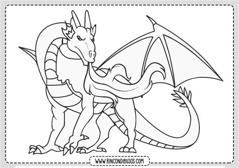 Dibujos De Dragones Para Colorear Dibujos De Fantas A