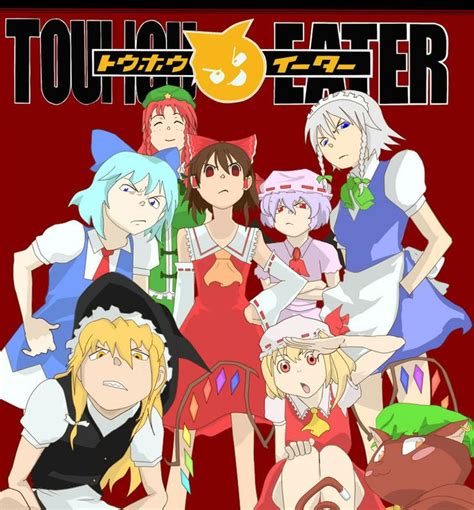 Anime Cross Over Of Soul Eater And Touhou Anime Crossover Anime