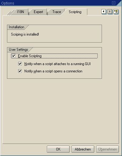 Enabling SAP GUI Scripting In The SAP System