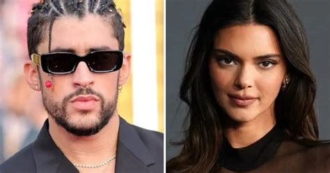 Bad Bunny y Kendall Jenner fueron captados besándose aunque intentaron