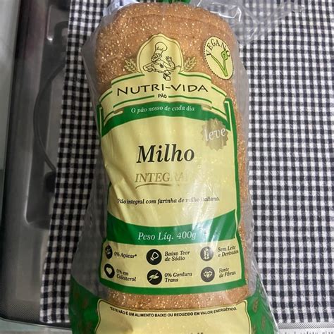 Nutri Vida Pão de forma integral farinha de milho italiana Review