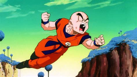 Dynamic Krillin Action Pose Dragon Ball Z HD Wallpaper