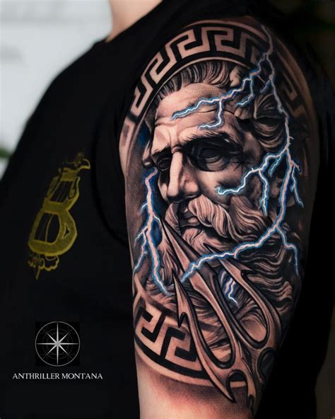 Tattoo Uploaded By Anthriller Montana POSEIDON Tattoodo