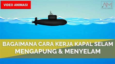 Animasi Cara Kerja Kapal Selam Mengapung Dan Menyelam Submarines