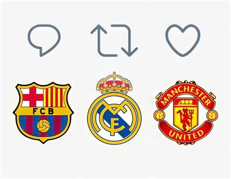 MUIP On Twitter Biggest Club Barcelona Real Madrid Man Utd