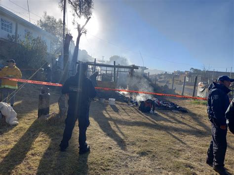 Descubren cuerpo calcinado en Atlautla La Jornada Estado de México