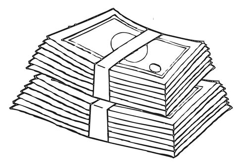 Desenhos De Dinheiro Para Colorir Pintar E Imprimir ColorirOnline