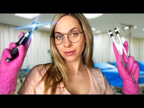 ASMR There Is Something In Your EARS Otoscope Exam Ear Cleaning For Sleep