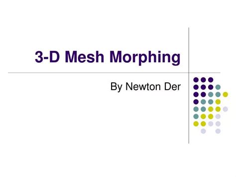ppt 3 d mesh morphing powerpoint presentation free download id 437396