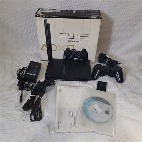 playstation 2 slim scph 77006 na caixa cib Escorrega o Preço