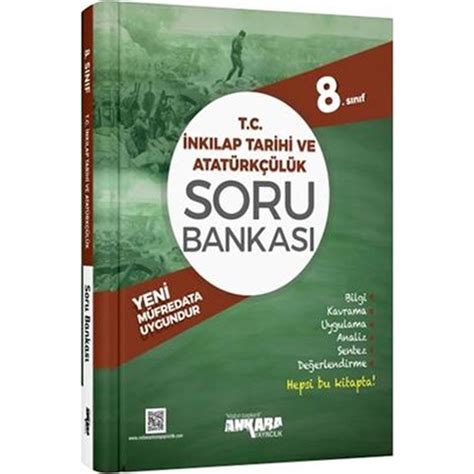Ankara Yayıncılık 8 Sınıf T C İnkılap Tarihi Ve Kitabı