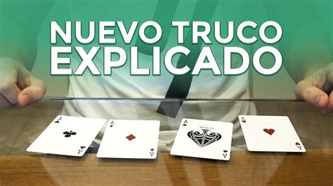Truco de magia para principiantes explicado Los 4 Ases mágicos YouTube