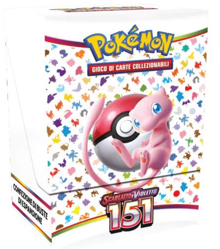 POKEMON SCARLATTO E VIOLETTO 151 COLLEZIONE CON RACCOGLITORE COD