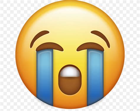 Face With Tears Of Joy Emoji Crying Clip Art PNG 640x652px Emoji