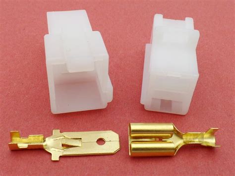 2 Way 8 0mm Male And Female Motorcycle Wiring Loom Connector