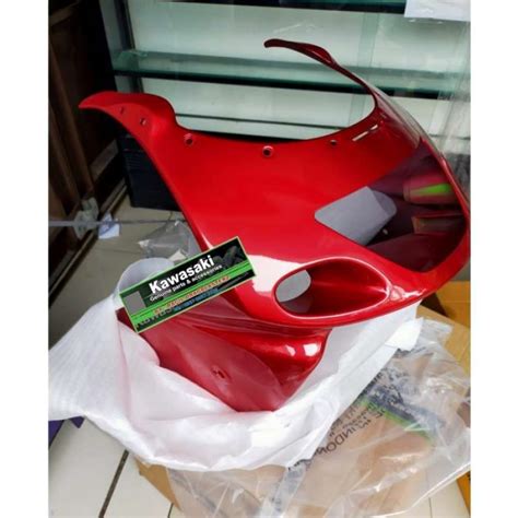 Promo Fairing Atas Ninja Rr Old Merah Maron Original Kawasaki Diskon 23