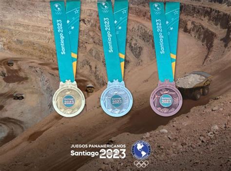 Medallas Oficiales De Los Juegos Panamericanos Santiago 2023 Mundo