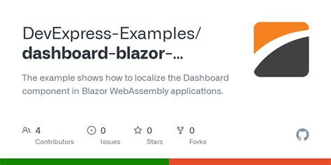 Github Devexpress Examples Dashboard Blazor Webassembly Localization