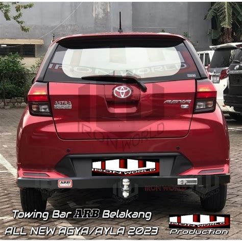 Jual Towing Bemper Besi Arb All New Agya Ayla Terbaru Shopee