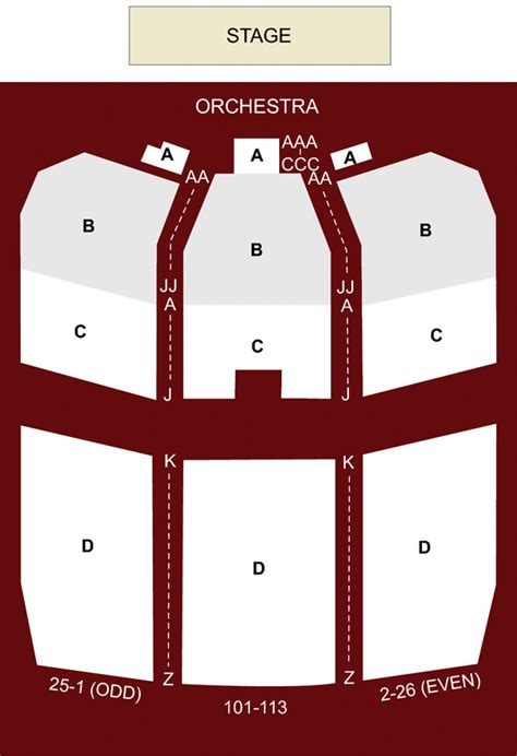 Griffin Auditorium Seating Chart Elcho Table