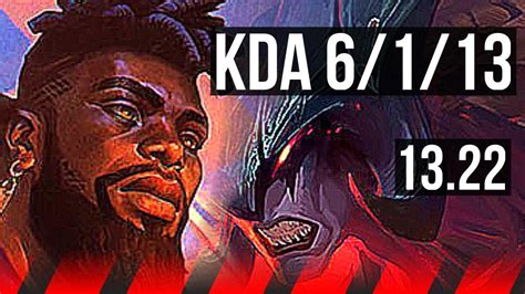 K SANTE Vs AATROX TOP 6 1 13 600 Games KR Grandmaster 13 22