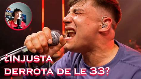 INJUSTA DERROTA DE LE 33 LE 33 VS BLON FMS ESPAÑA J1 2023 YouTube