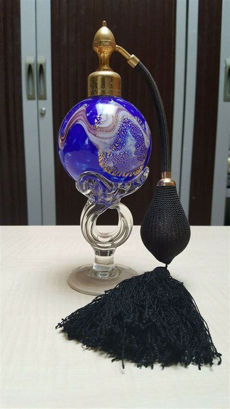 RARE Flacon Vaporisateur En Cristal MARCEL FRANCK EBay Vaporisateur