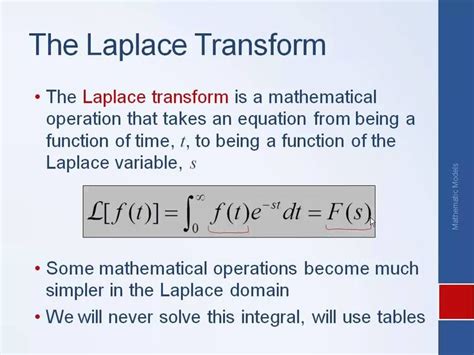 system dynamics and control module 3 mathematical modeling part i laplace transform