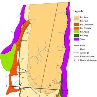 Cadre G Ographique Et G Ologique Du Bassin Du Maknassy Mezzouna Hajji
