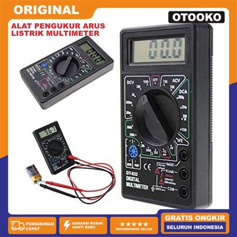 Jual Multimeter Avometer Alat Pengukur Arus Listrik Multimeter