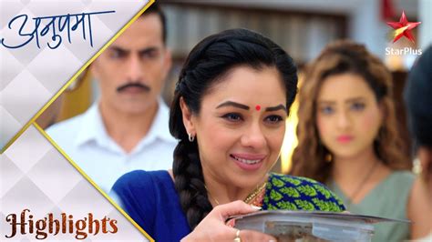 Anupama अनपम Baa ne thukaraya Anupama ke hathonse bana khana