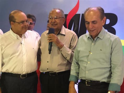 Convenção do MDB em Teresina lança pré candidatura do Dr Pessoa