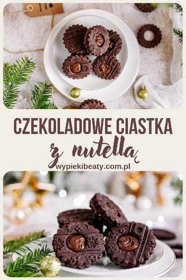 Czekoladowe Ciastka Z Kremem Czekoladowo Orzechowym Przepis Z Filmem