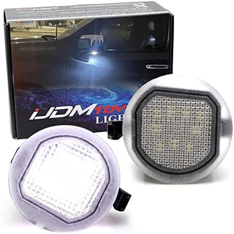 Amazon IJDMTOY White 18 SMD Full LED Under Side Mirror Puddle