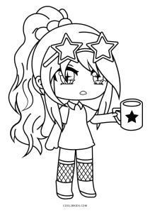 Coloriages Gacha Life Coloriages Gratuits à Imprimer