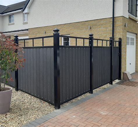 Composite Fence With Top Trellis Dain Art Iron