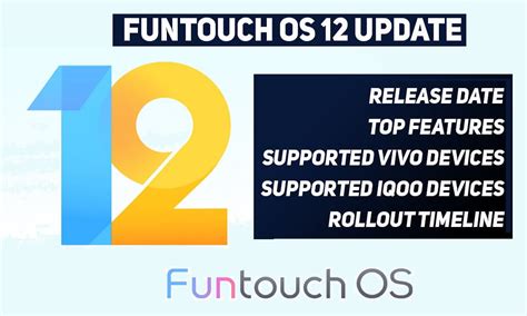 Vivo FunTouch OS 12 Android 12 Update List Features Update Tracker