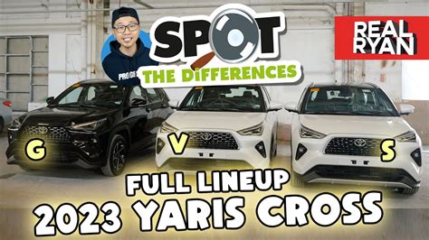 Toyota Yaris Cross G Vs Yaris Cross V Vs Yaris Cross S Hybrid