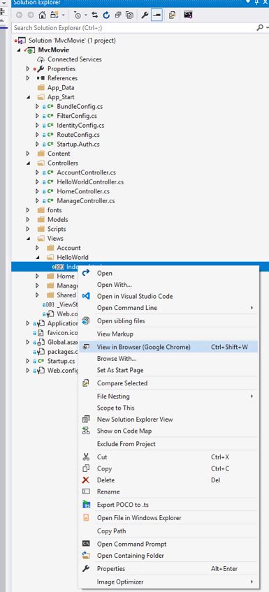 将视图添加到 mvc 应用 microsoft learn