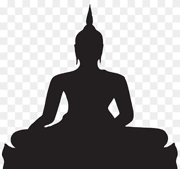 Silueta De Buda Png