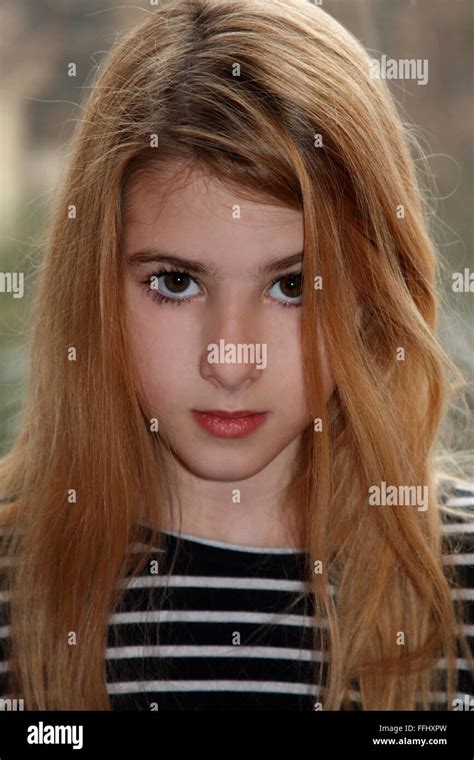 Cute Tween Girl Bright Faces
