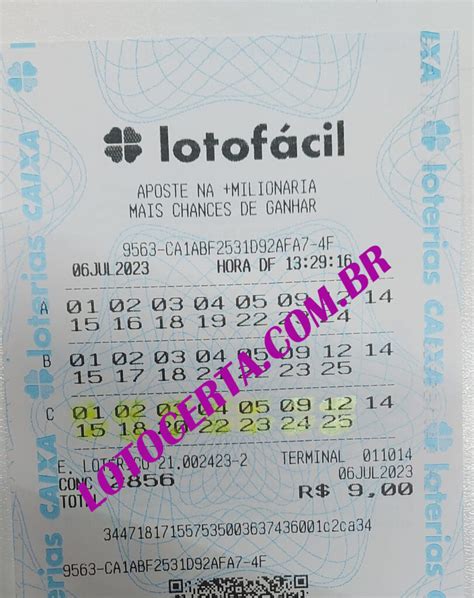Planilha Lotofacil Dezenas Fixas Jogos Lotocerta