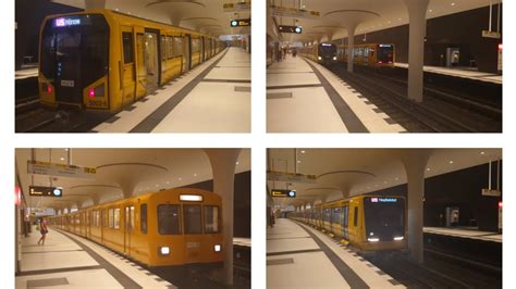 U Bahn Berlin Züge am Bahnhof Rotes Rathaus U5 YouTube