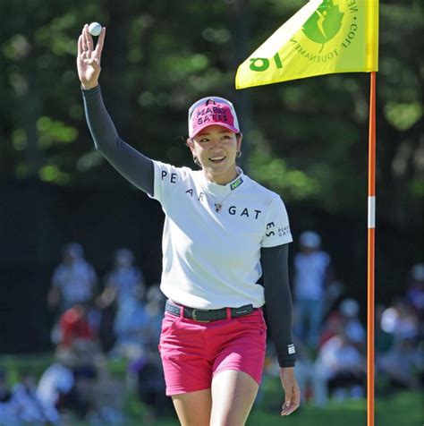 女子ゴルフ 原英莉花がショットインイーグル締めで上々26位発進ご褒美もらえてうれしい手術から復帰2戦目 ゴルフ デイリースポーツ online