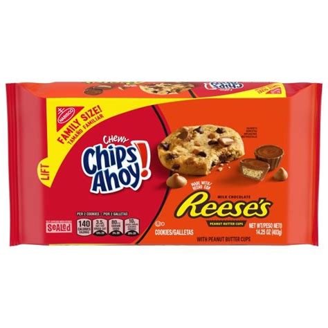 Chips Ahoy Chips Ahoy Chewy Chocolate Chip Cookies With Reese S